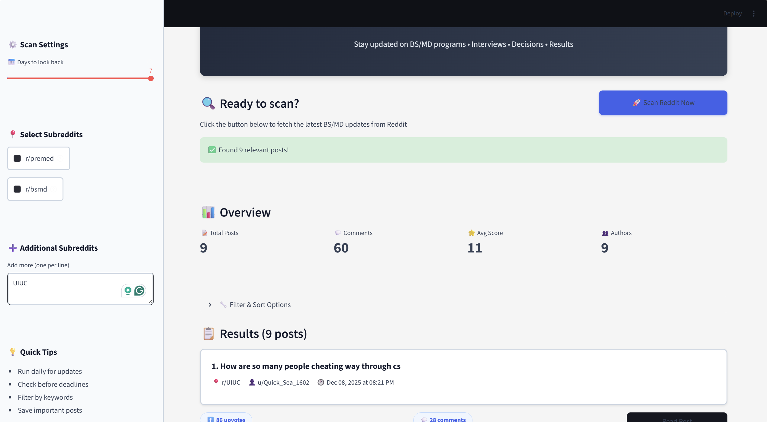 Python Streamlit Apps
